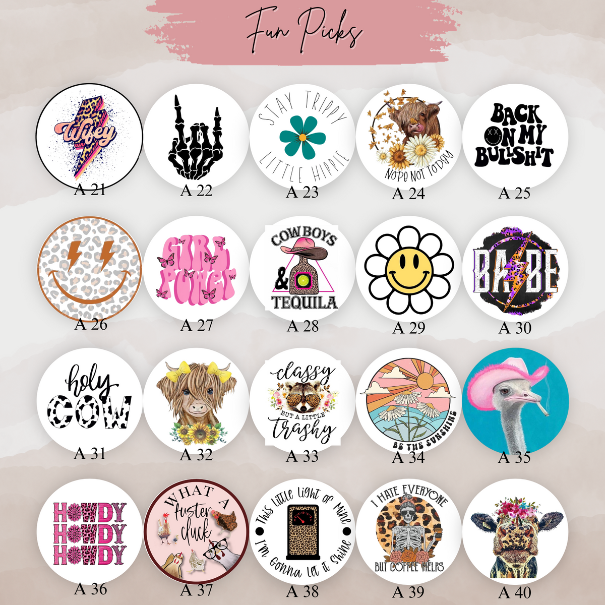 Create Your Own Round Car Freshie – Aveynlane